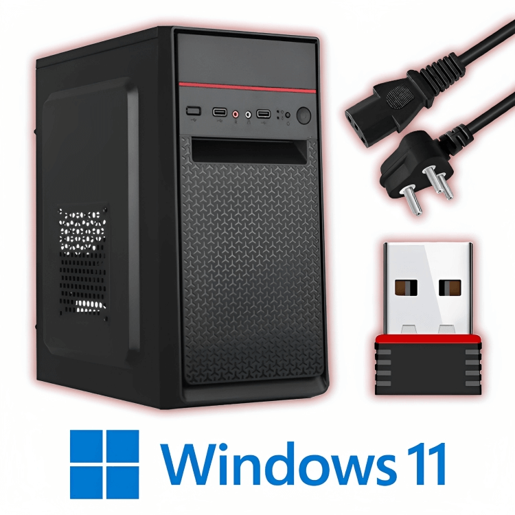 Zebronics i5 3rd Gen Desktop, 8GB RAM, 256GB SSD + 1TB HDD, Windows 11 ...