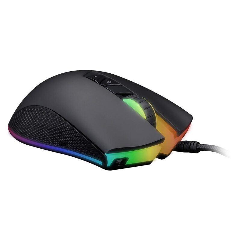 Ant Esports GM320 RGB Optical Wired Gaming Mouse, 8 Programmable ...